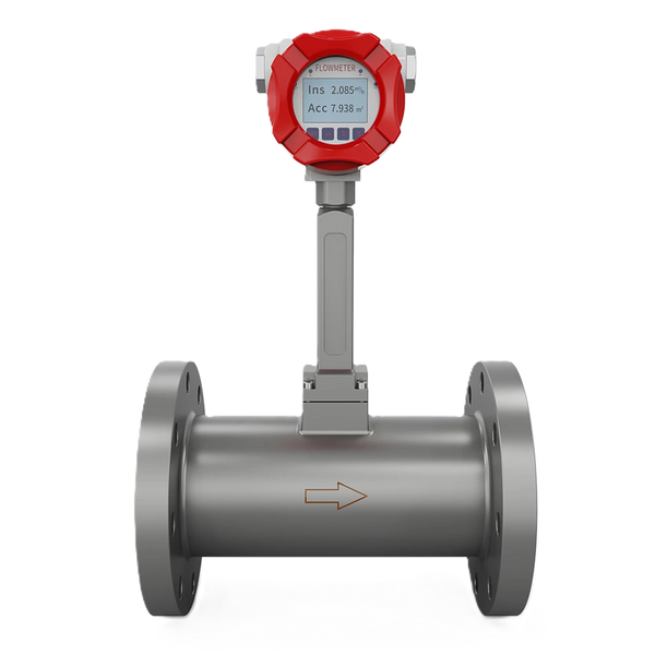 Vortex flowmeter without temperature & pressure compensation LUGB ...